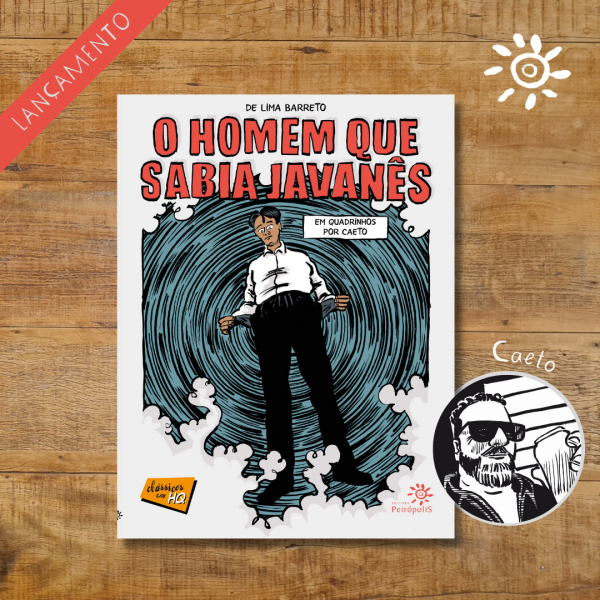 Release: O homem que sabia javanês em quadrinhos - Editora Peirópolis